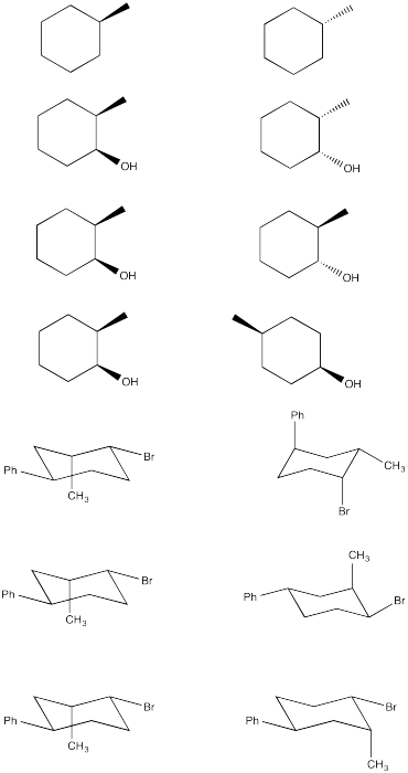 1 3 Dimethylcyclohexane Chair Conformations